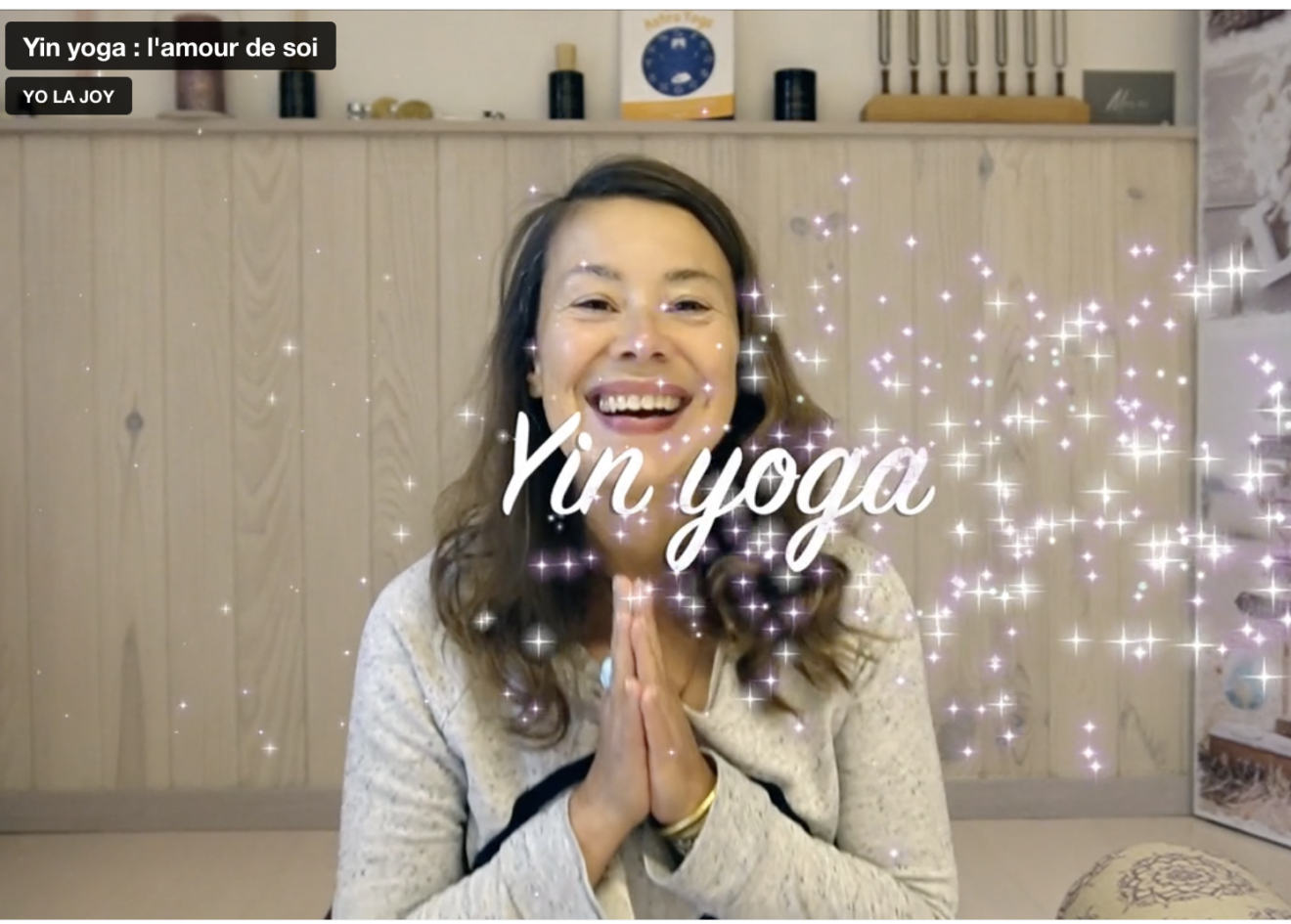 Yin yoga : l'amour de soi (texte "le jour où je me suis aimer pour de ...